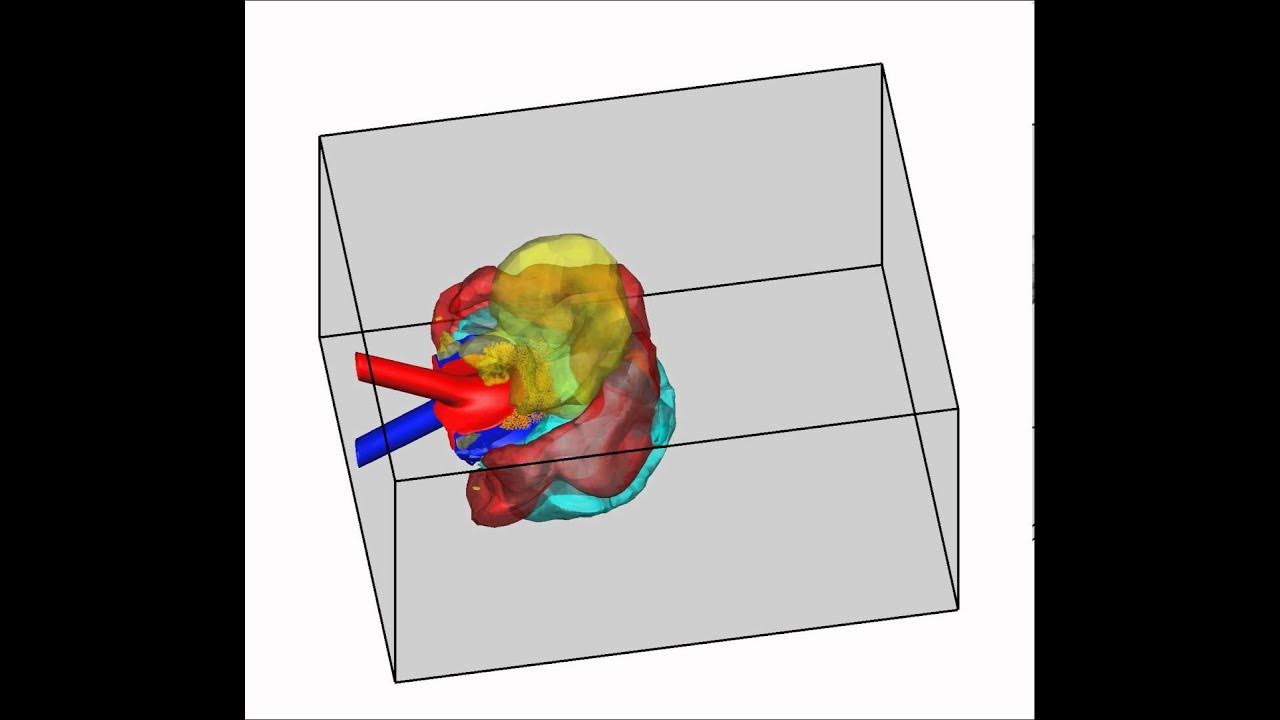 Impingement Atomization and Combustion Simulation - CRUNCH CFD - YouTube