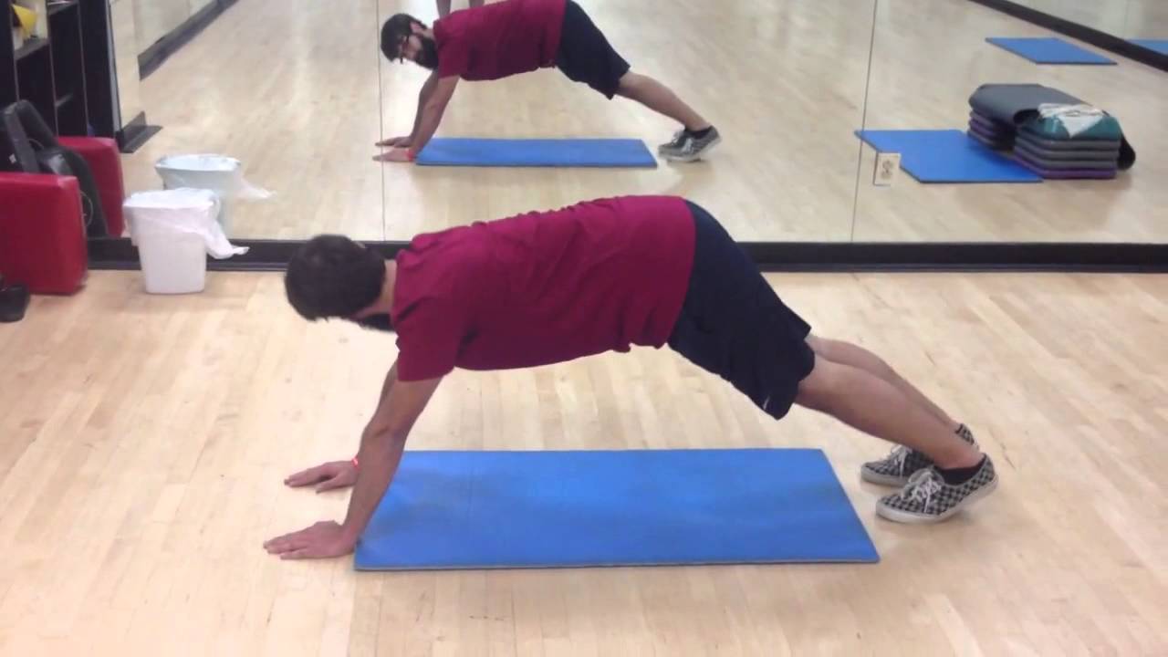 Hamstring flexibility in the downward dog - YouTube