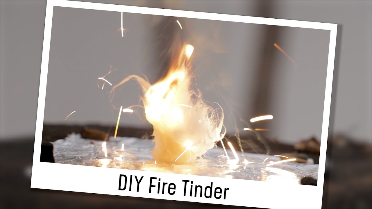 How to make an excellent fire tinder from materials you probably ...