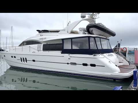 Lucky Ash - 23m Princess Yacht (Yarmouth Marina - Isle of Wight)