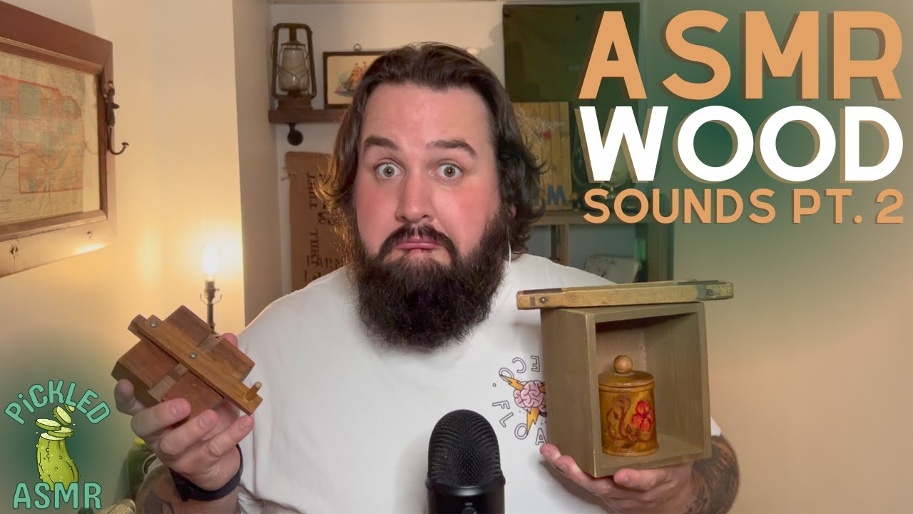 ASMR // Wood Sounds Pt. 2 - YouTube