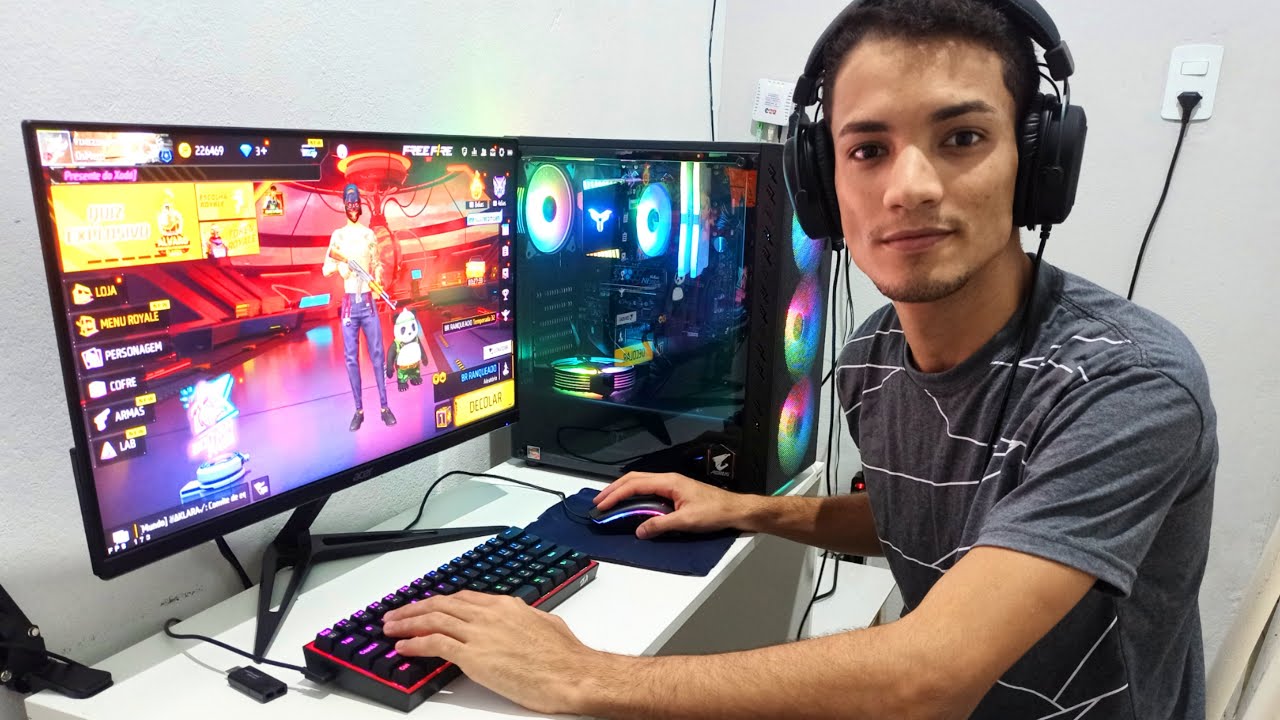 MOBILADOR JOGANDO PELA PRIMEIRA VEZ NO PC GAMER - YouTube