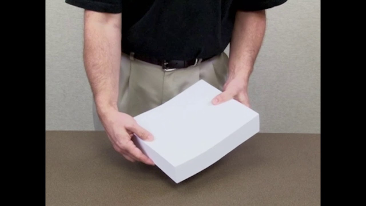 Lexmark XM1145 - Using the multipurpose feeder - YouTube