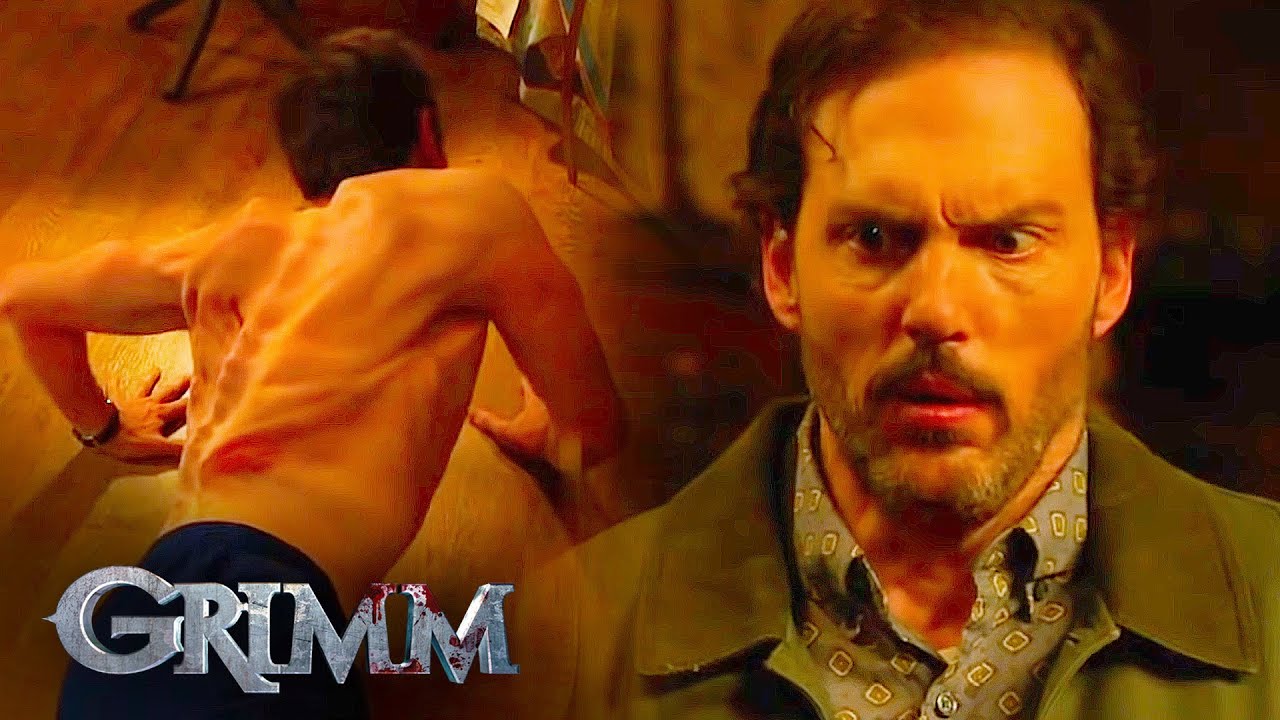 Nick's Naked Transformation Into Renard | Grimm - YouTube