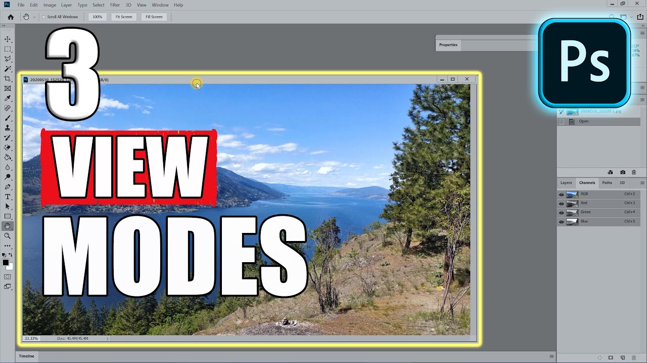 HOW TO SWITCH VIEW MODE IN ADOBE PHOTOSHOP YouTube how-to-switch-view-mode-in-adobe-photoshop-youtube