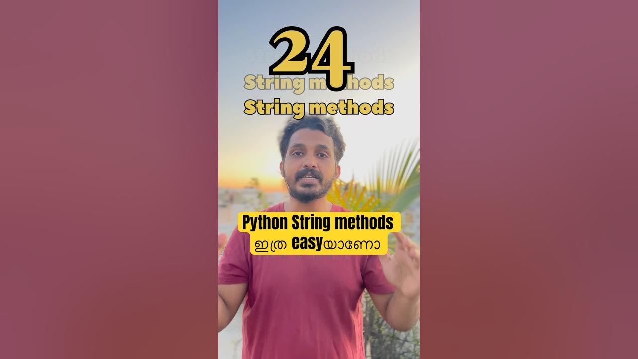 Python String Methods Python Basics String In Python Coding