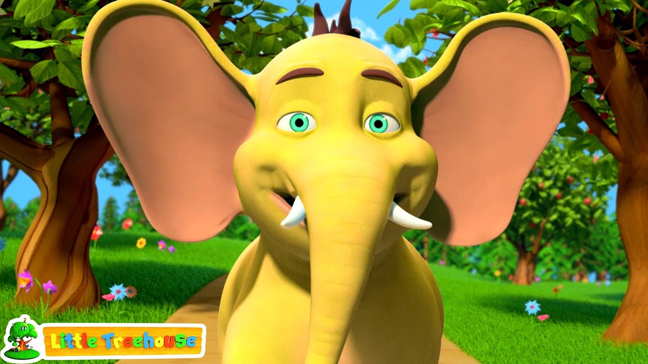 Happy Elephant Song + More Nursery Rhymes And Cartoon Videos by Little ...