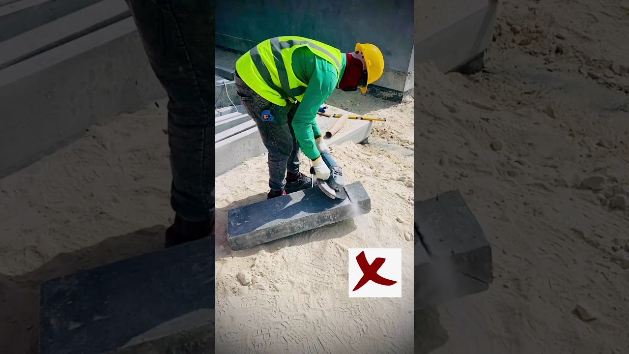 Safety Observation: Grinding/Cutting without proper PPE - YouTube