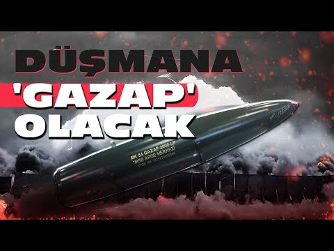 Türkiye'nin en güçlü uçak bombası düşmana 'GAZAP' olacak