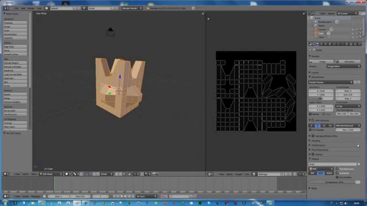 Blender Basics of Texturing with Ambient Occlusion - YouTube