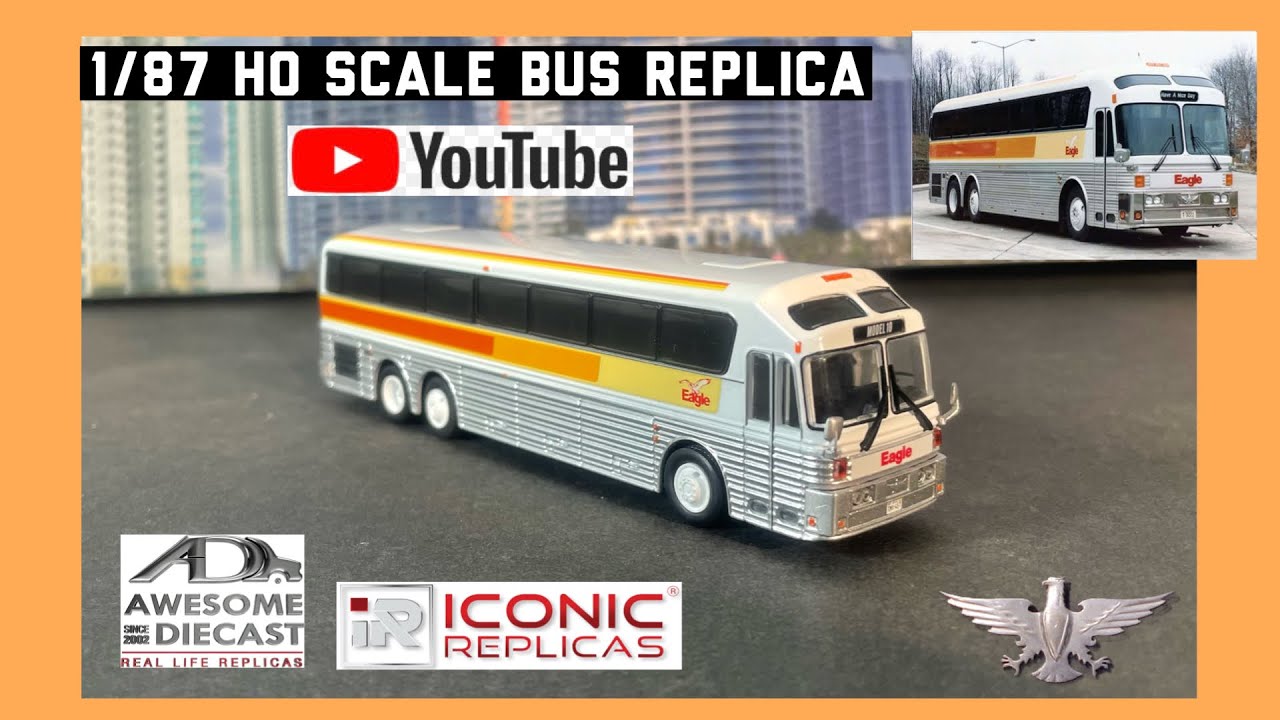 1/87 HO Scale Iconic Replicas Awesome Diecast Eagle Model 10 Corporate ...