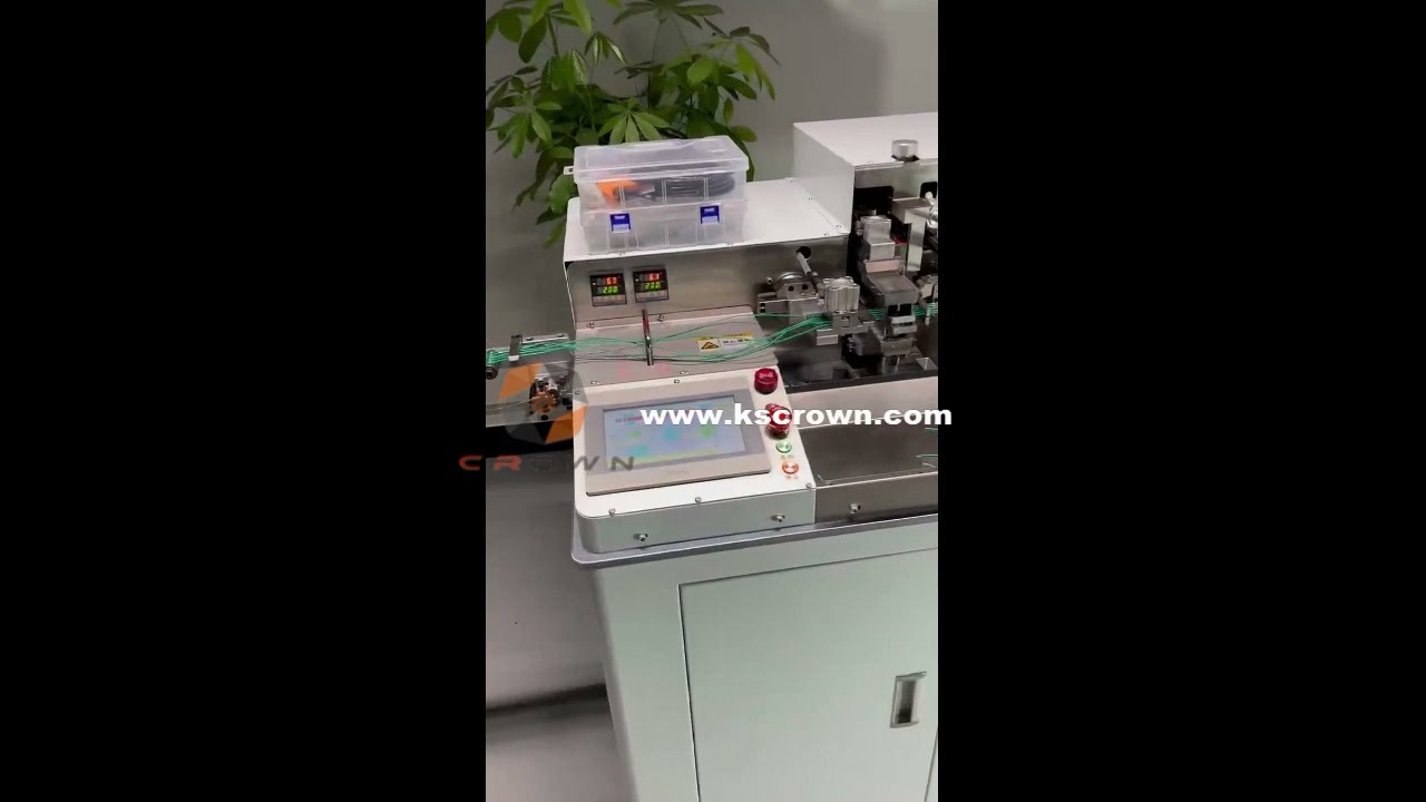 Cable 2-end Tinning Machine | Wire cutting stripping and double-end tin ...