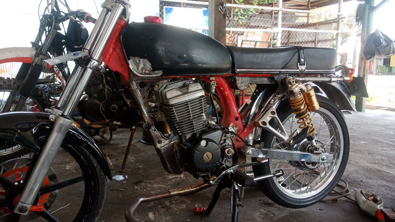 Pasang mesin verza di rangka cb herex. - YouTube