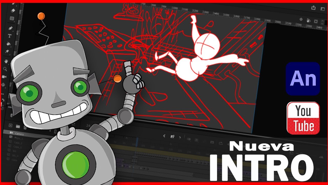 Nueva Intro Animada en Animate || TUTORIAL - YouTube