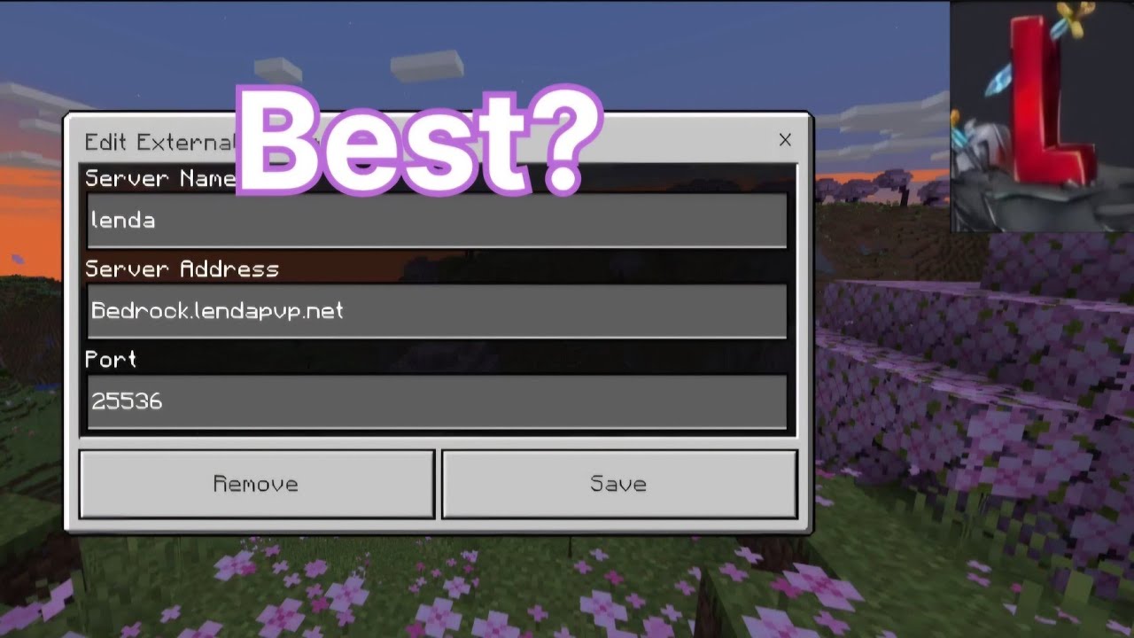 The best Nethpot Smp and Practice Server | LendaPvP | Pe + Java - YouTube