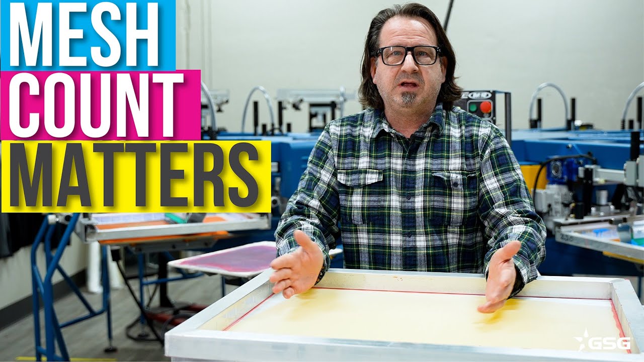 How to Choose Mesh Counts - YouTube
