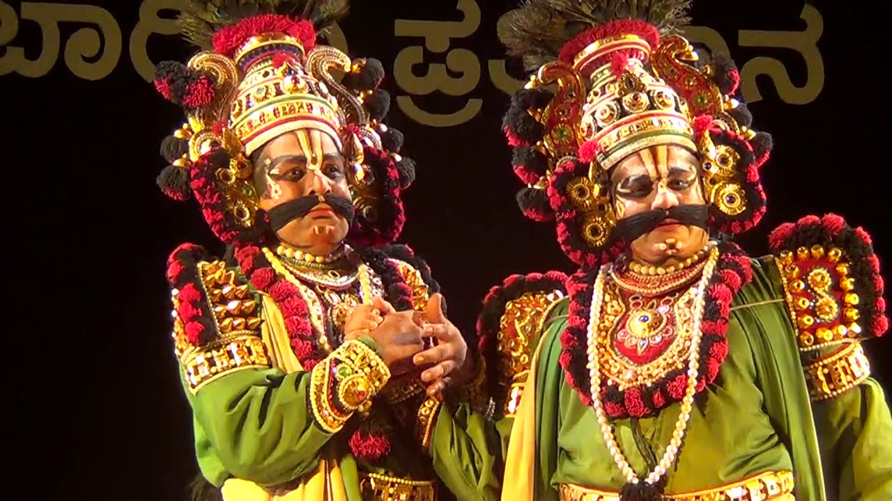 Traditional Yakshagana -- Atmanam Manusham Manye - 10 - Lakshmana ...