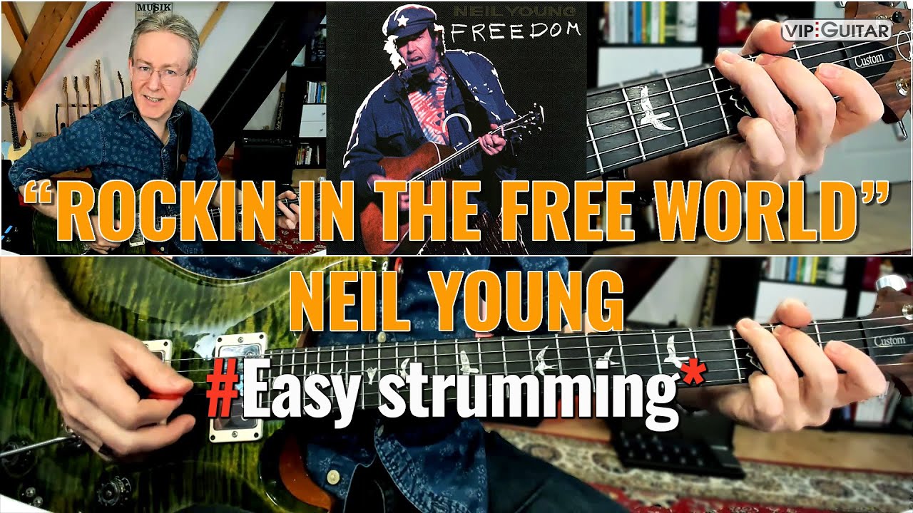 Songtutorial: "Rockin' In The Free World" Neil Young - YouTube