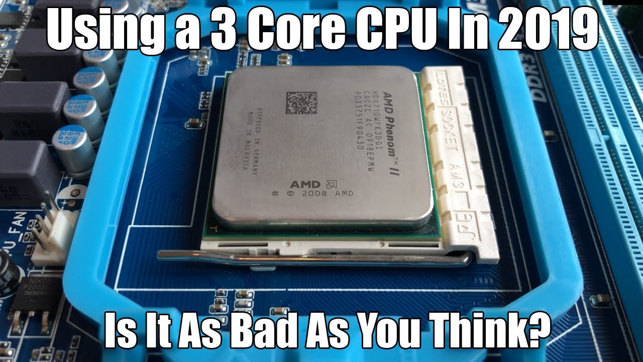 Gaming On a Triple Core Processor In 2019... - YouTube