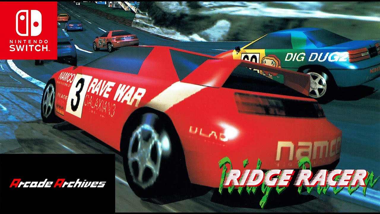 Arcade Archives RIDGE RACER (Nintendo Switch 1) Gameplay - YouTube