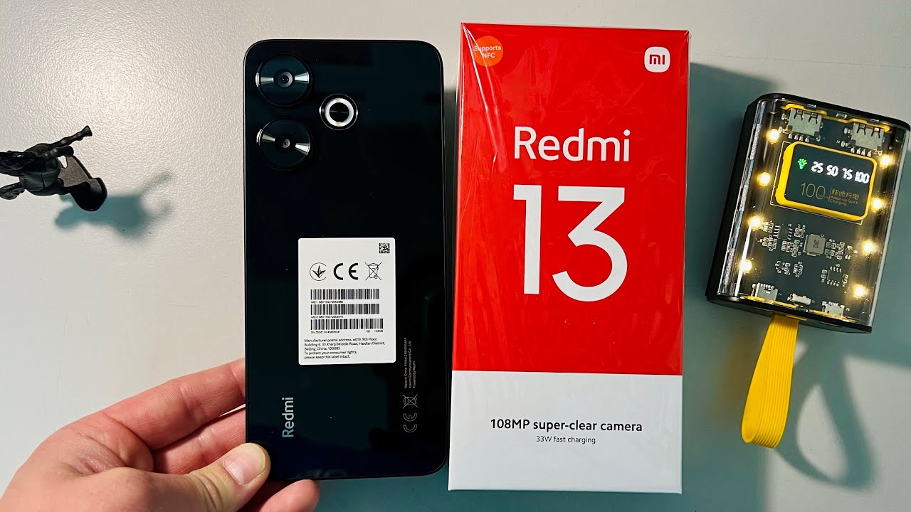 Xiaomi Redmi 13 Unboxing - YouTube