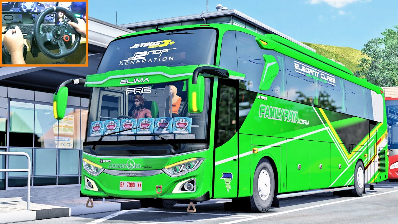 Euro Truck Simulator 2 - Extreme Road Bus Driving Skills | Logitech g29 ...