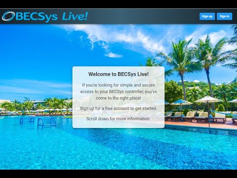 BECSys Live! - Setting up a free account - YouTube