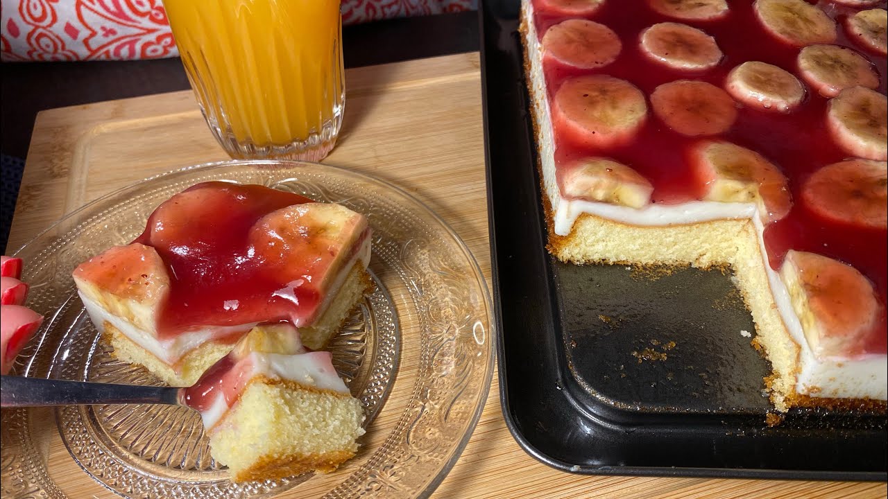 Génoise au coulis de fruits rouges 🍒🍓 - YouTube