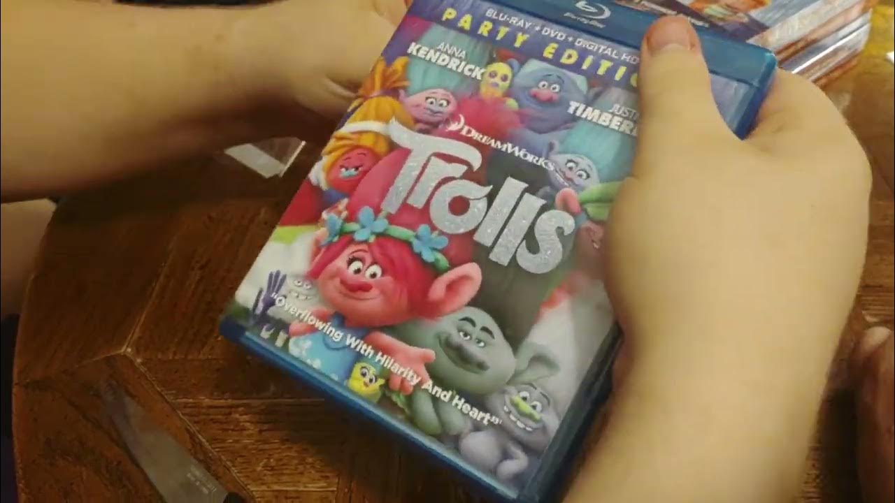 Trolls (Party Edition) Blu-ray Unboxing - YouTube
