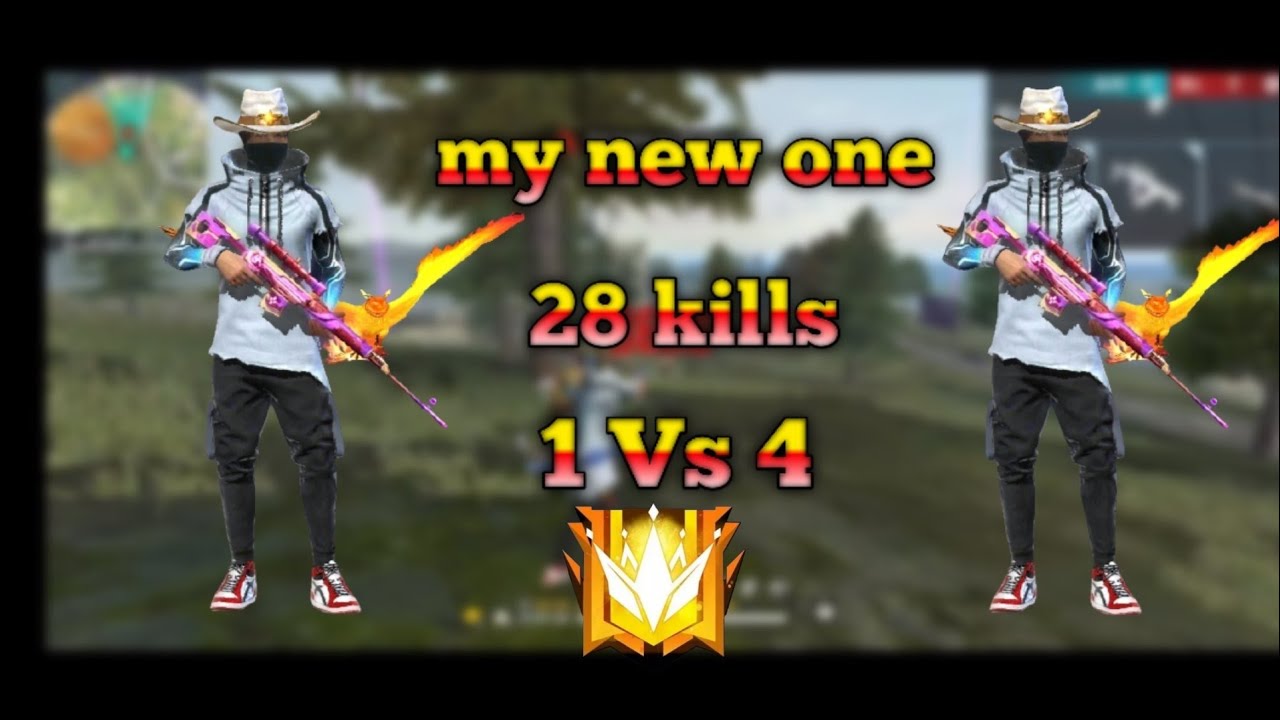 1 Vs 4 game play fulla map #alpha free fire# kc gaming official - YouTube