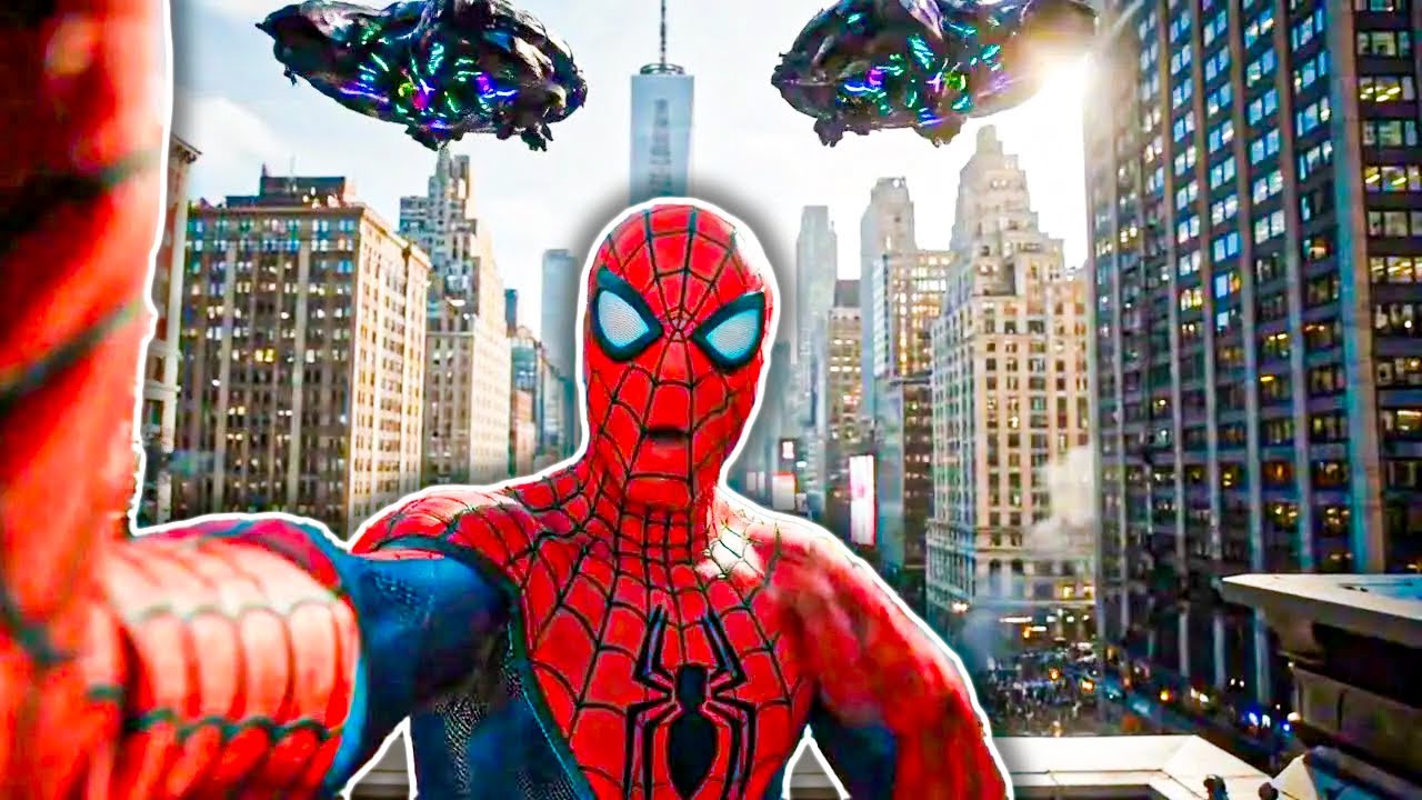 Spider-Man's WILDEST Day Ever - Alien Invasion in Times Square! - YouTube