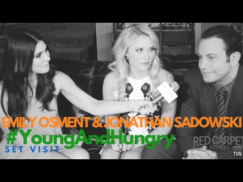 Behind the Scenes with Emily Osment & Jonathan Sadowski on the Set of ...