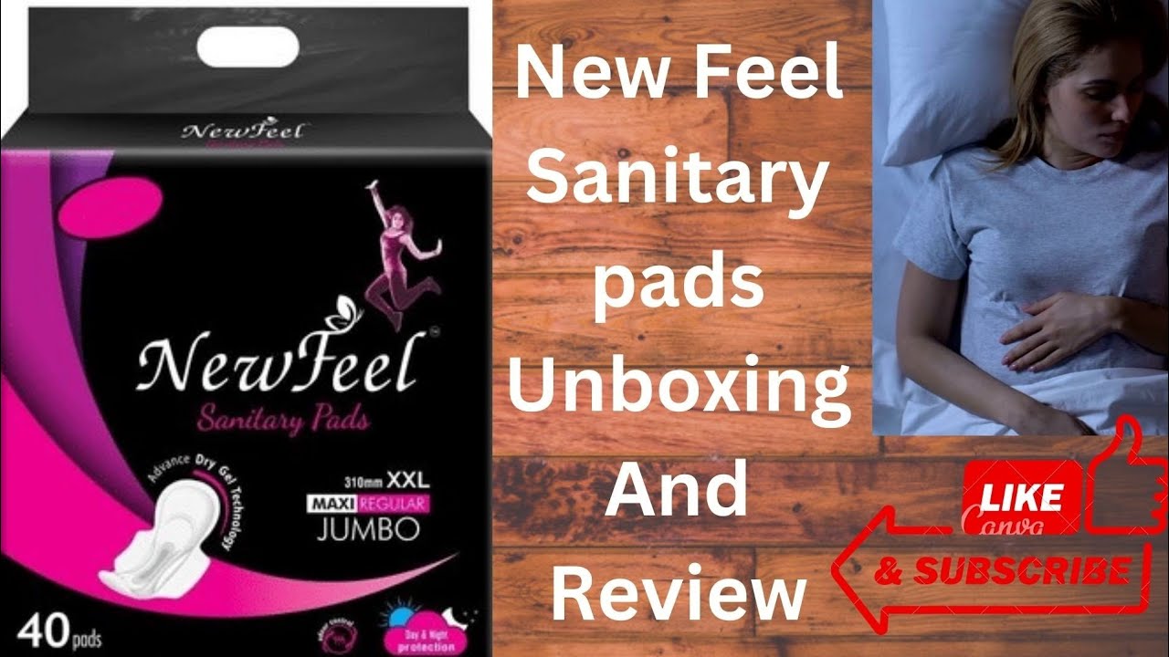 New feel sanitary pad review#best sanitary pad#sanitary pad#new feel ...