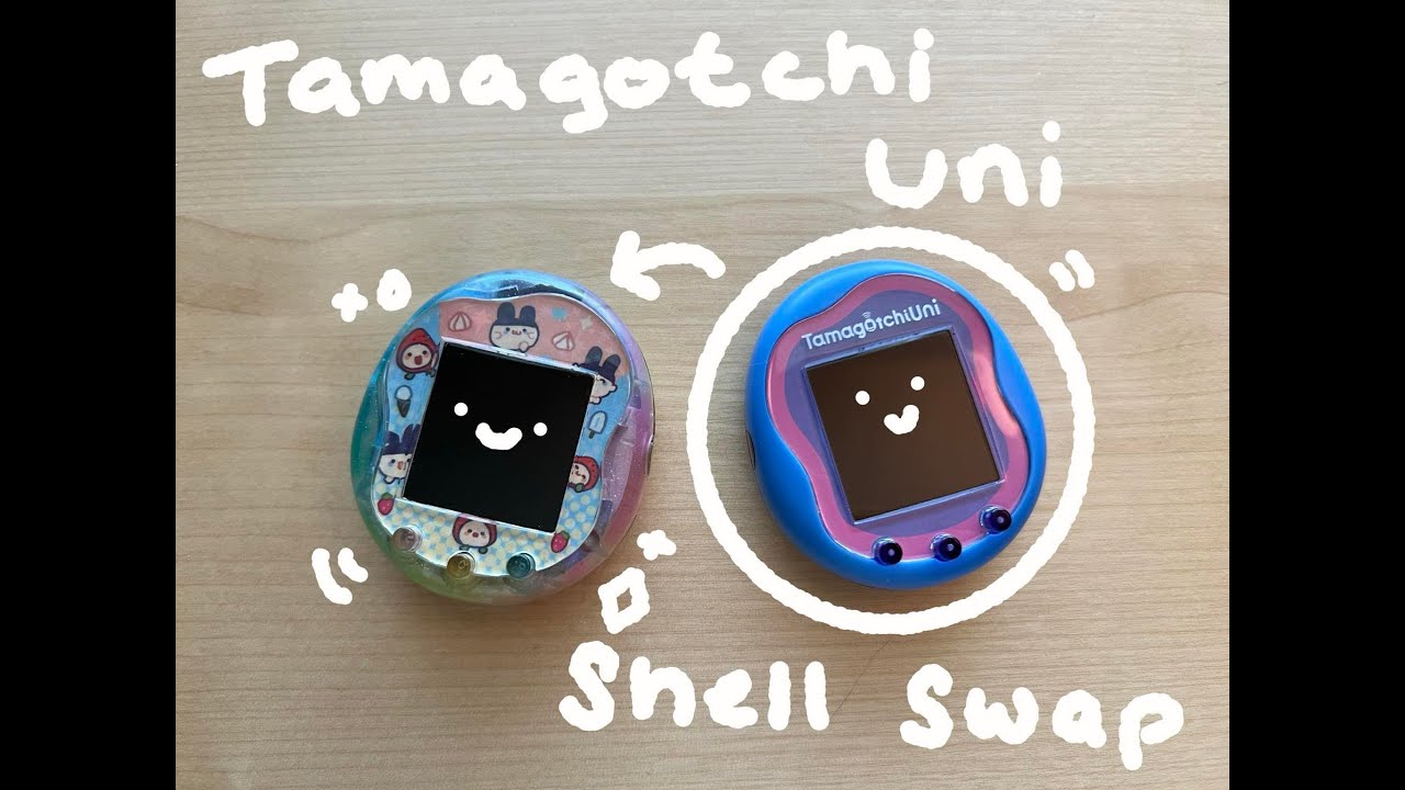Tamagotchi uni shell swap [full process] - YouTube