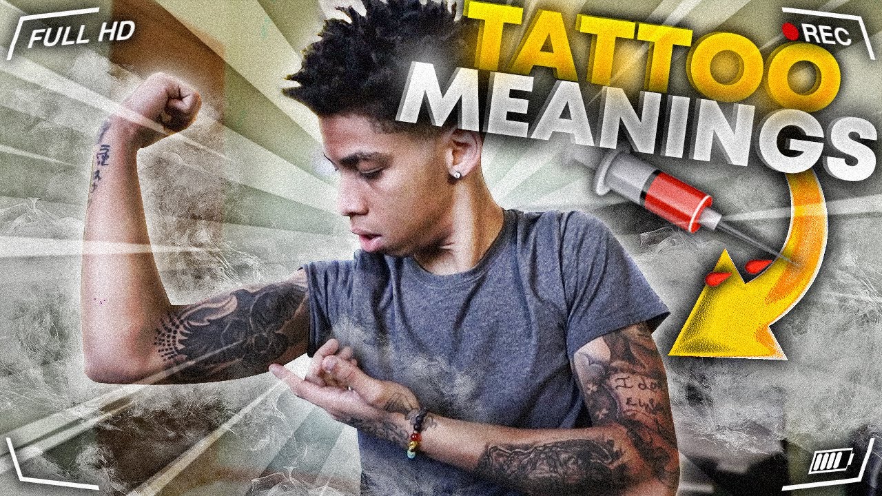 THE MEANING BEHIND ALL MY TATTOOS |Trill Saucey - YouTube