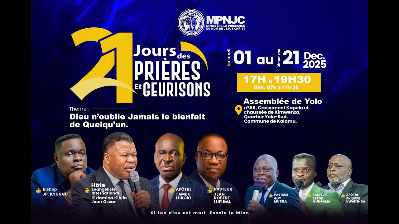 DIEU N'OUBLIE JAMAIS LE BIENFAIT DE QUELQU'UN | 21 JOURS DES PRIERES ET ...