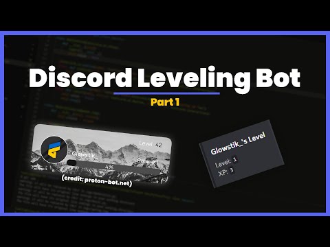 [NEW] Discord Leveling Bot | Setting Up | Part 1 | Python - YouTube