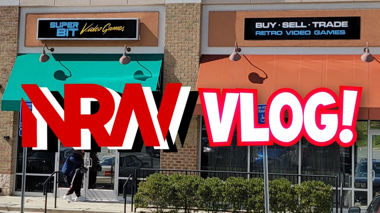 Super Bit Video Games! Annandale, Virginia! A NRW VLOG! Retro & New ...