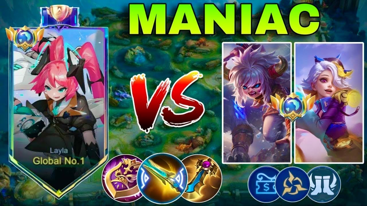 WTF! DAMAGE ONE HIT MANIAC🔥BEST BUILD DAMAGE & EMBLEM GLOBAL | ONE SHOT ...