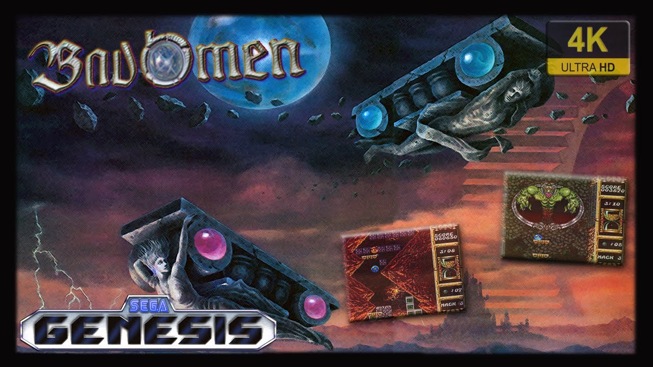 Bad Omen |4k60fps| Longplay (SEGA Genesis) - YouTube