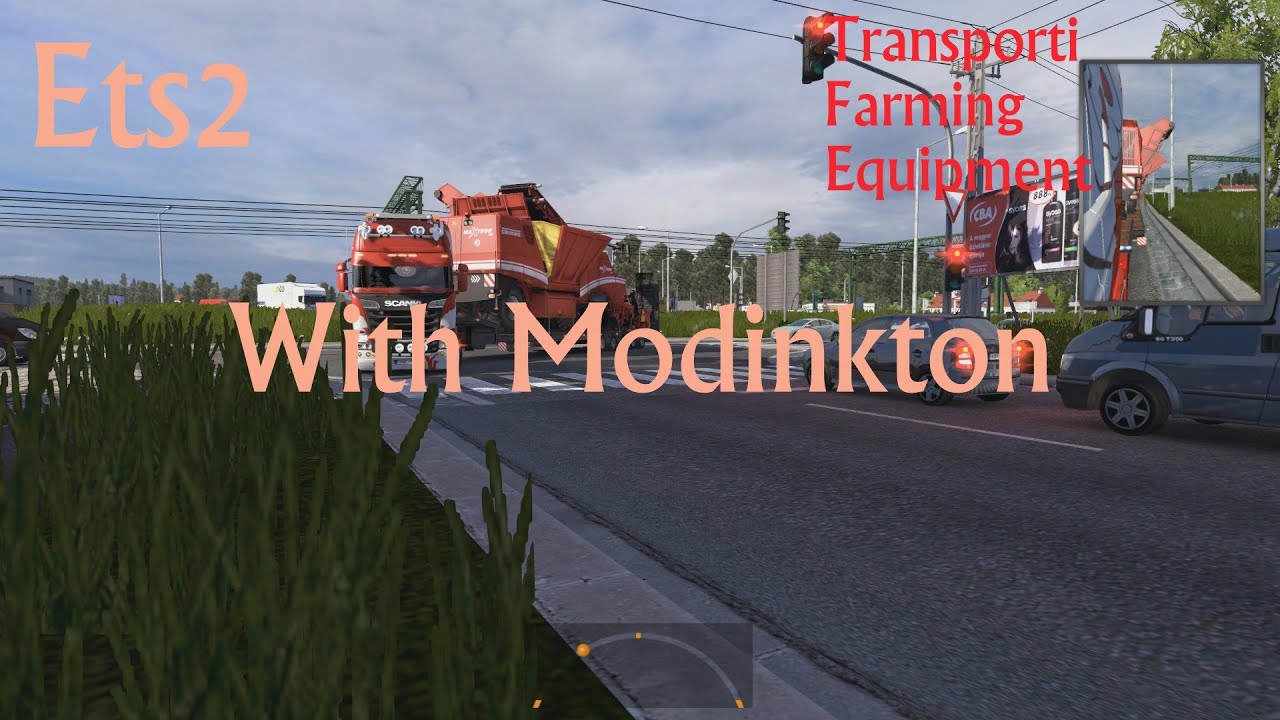 Euro truck simulator 2-New farming equipment mod - YouTube