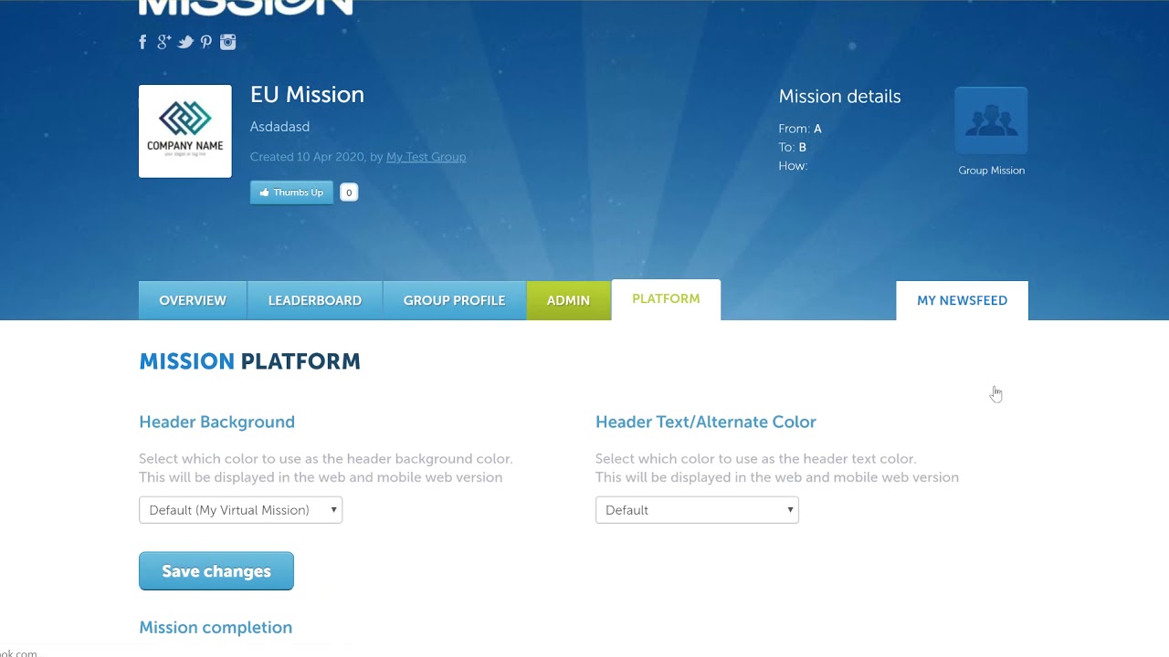 Admin functions overview | My Virtual Mission - YouTube
