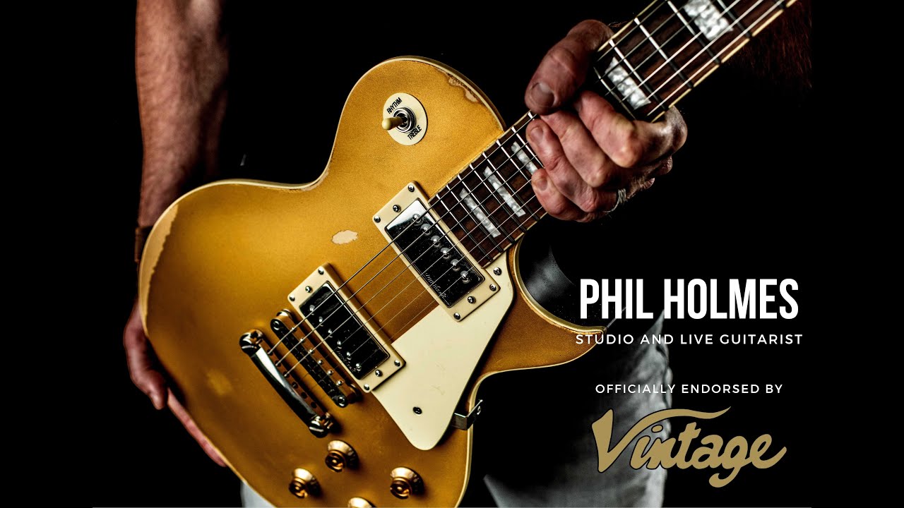 Vintage V100 Icon Distressed - Phil Holmes Rock Solo - YouTube