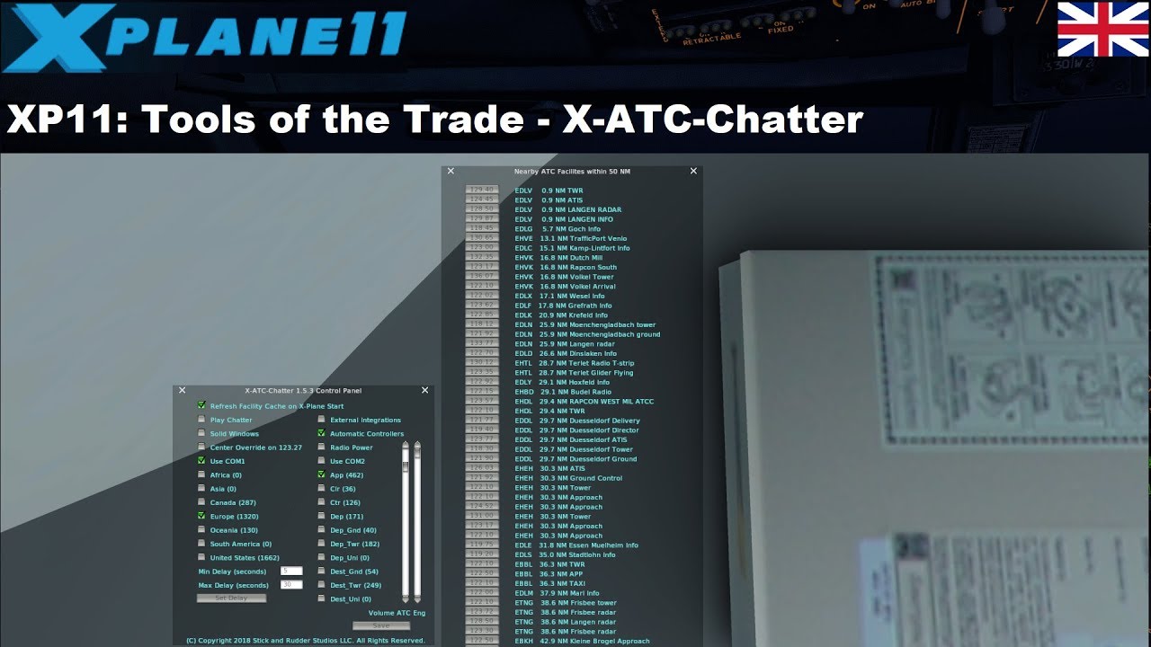 [XP11] Tools of the Trade - X-ATC-Chatter (ENGLISH) - YouTube