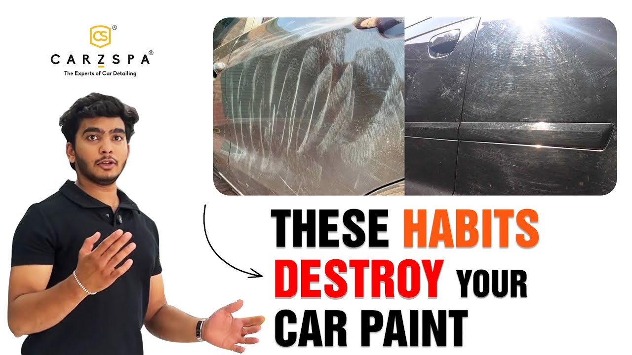 You are Destroying Your Car's paint | Part-1 of DIY Car Care Series ...