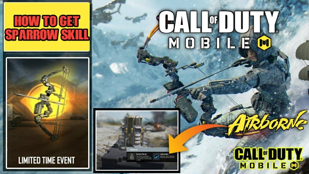 How To Get Sparrow Operator Skill and Airborne Class In Call Of Duty ...