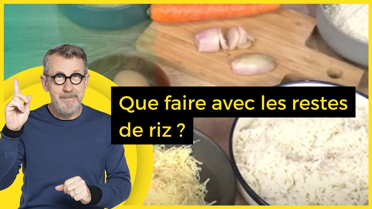 Que faire avec les restes de riz ? - C Jamy - YouTube