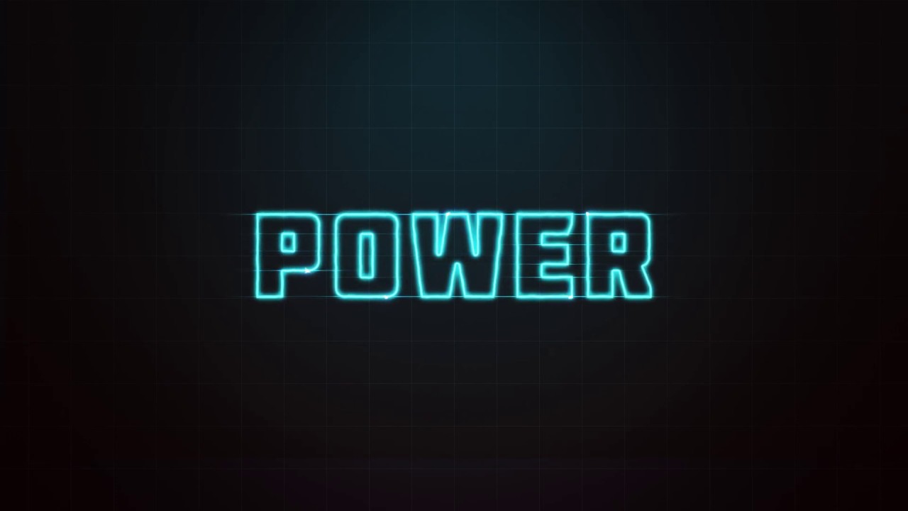 Electrical Title Effect / Motion Graphics - YouTube