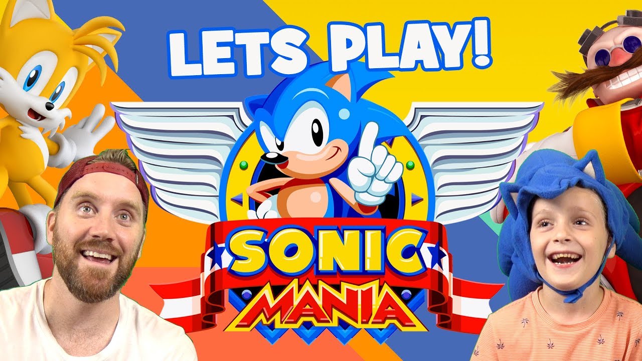 Let's Play Sonic Mania with KidCity! (Gameplay Part 1) - YouTube