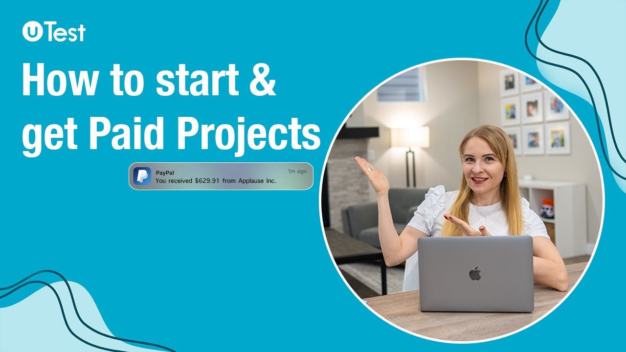 uTest - How to start and get paid projects - YouTube